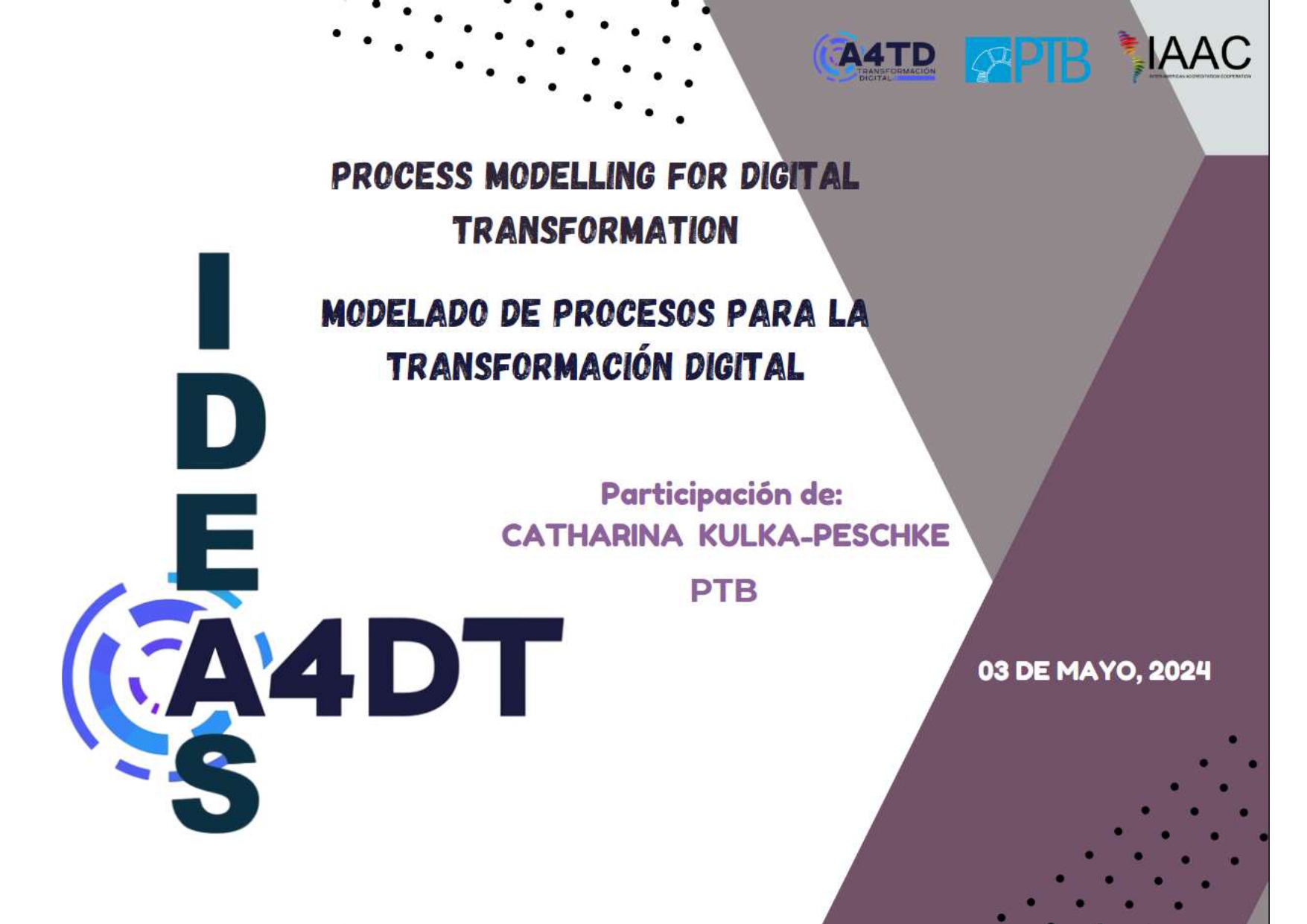 Modelado de procesos para la transformación digital - IAAC